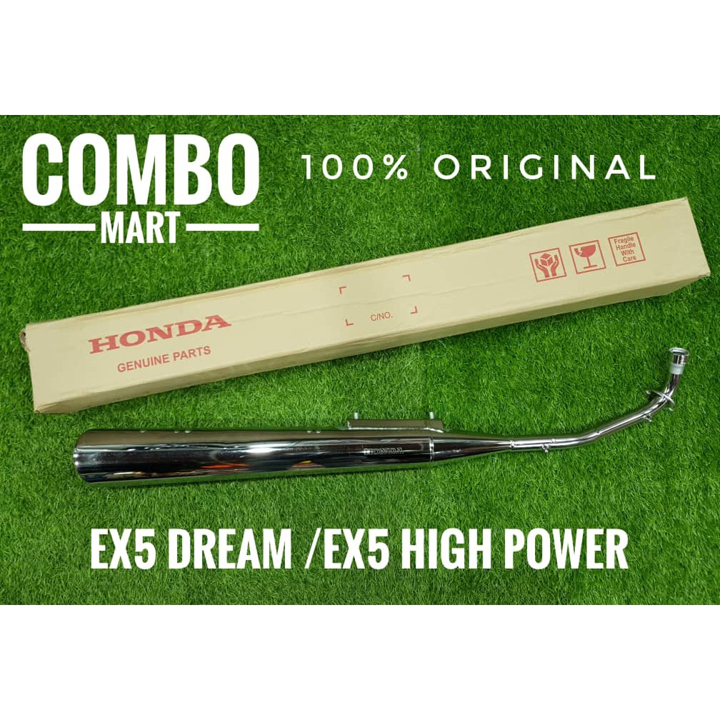 HONDA EX5 / DREAM /WAVE 100Muffler / Exhaust / Ekzos 100% ORI | Shopee ...