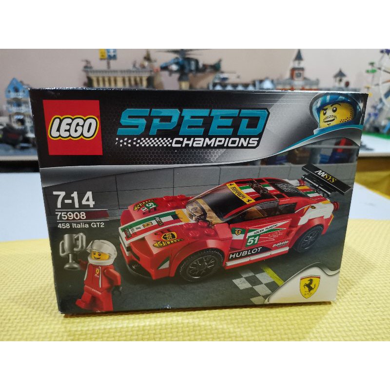 [BOB] 75908 Original LEGO SPEED CHAMPIONS 458 Italia GT2 New MISB ...
