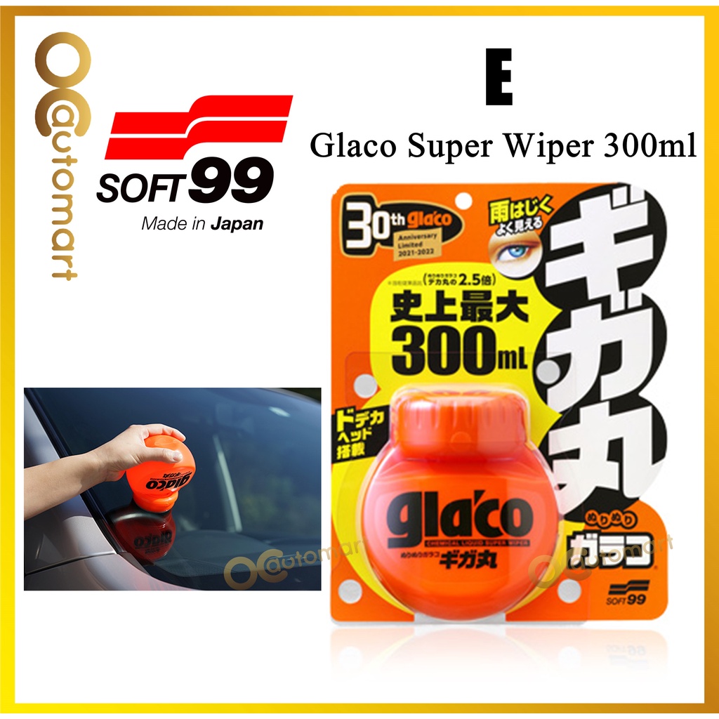 (Free Gift) Soft 99 Ultra Glaco Side Mirror Zero Coat Glass Stain Refresh Water Repellent Soft99 ...