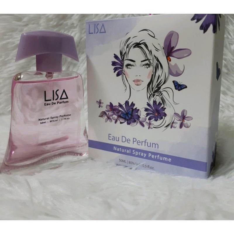 Verona Lisa Eau De Perfum Natural Spray Women Perfume Minyak Wangi ...