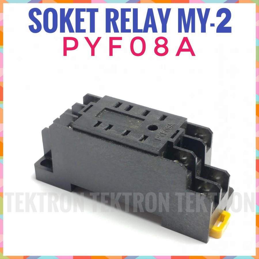 Relay Socket MY2 8pin PYF08A Socket Rumh Rilei Mount MY2N | Shopee Malaysia