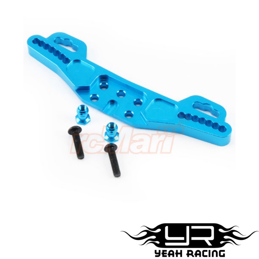 Yeah Racing XV01-009BU Rear Shock/Damper Tower Aluminum Blue for Tamiya ...