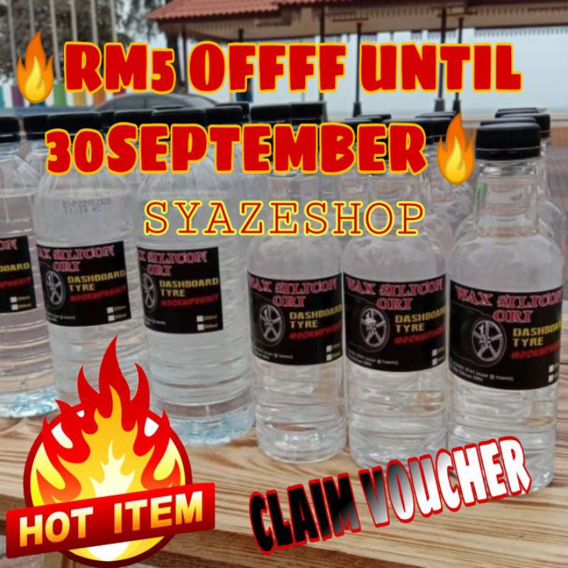 🔥[ READY STOCK]🔥(RM5 OFF CLAIM VOUCHER NOWWW) WAX SILICON TYRE -CAR ...