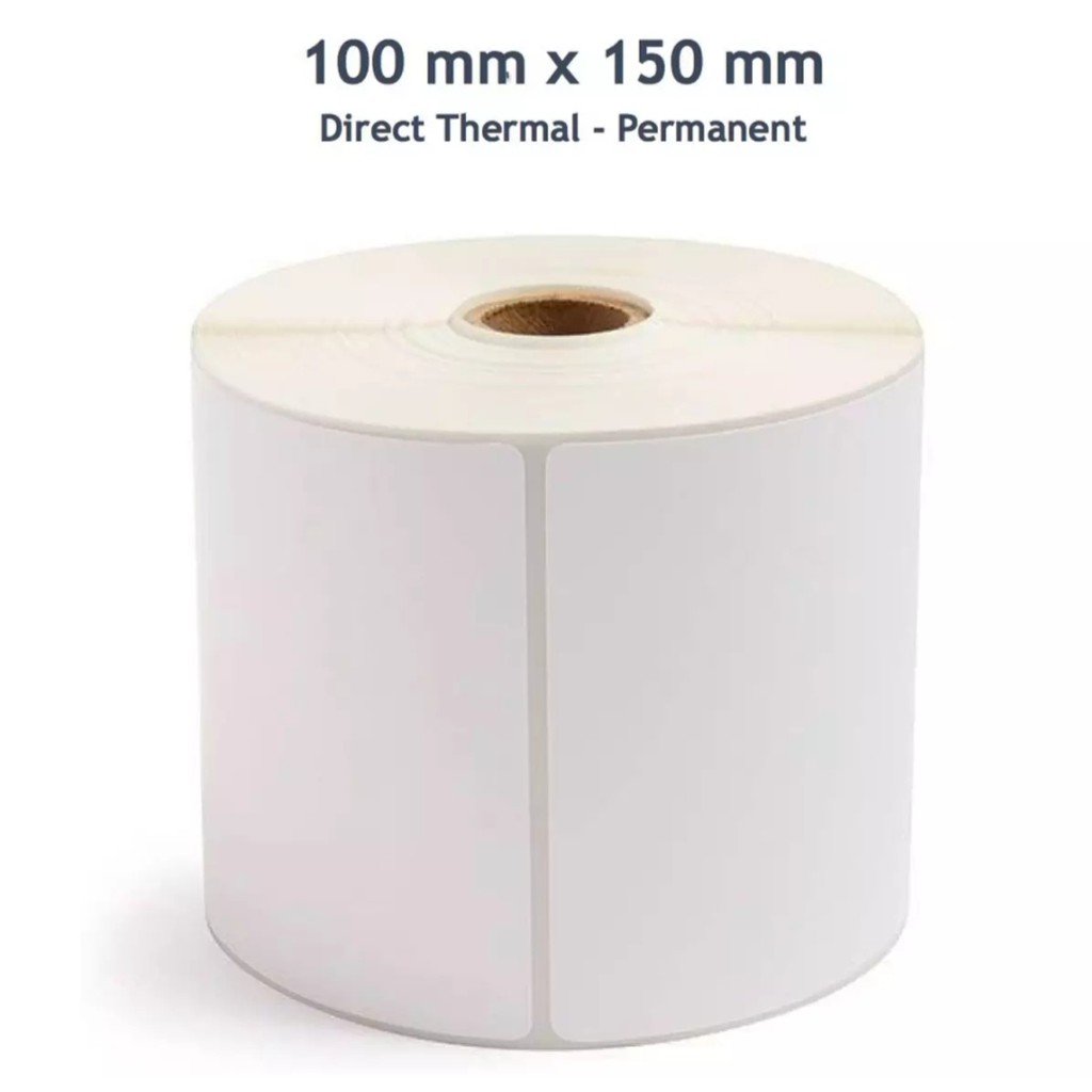 A6 White Thermal Sticker for Shopee Waybill 100x150mm 500sheets per ...