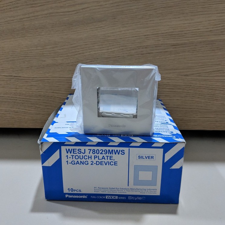 Panasonic Silver Frame Series 1 Gang 2 Device (WSJ-78029MWS) | Shopee ...