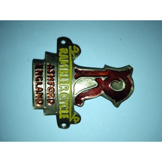 Logo Emblem Basikal Klasik Basikal Tua RAMBLER / RAMBLER Classic ...