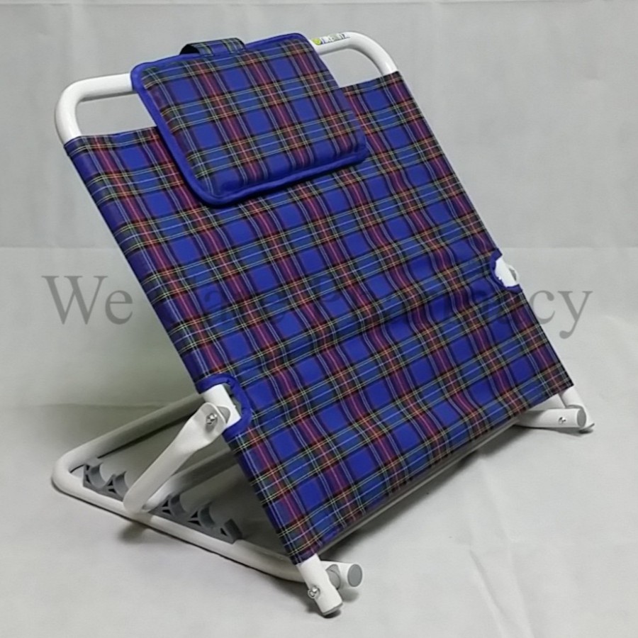 Adjustable Bed Backrest (5 Angle Adjustments, Canvas Type) | Shopee ...