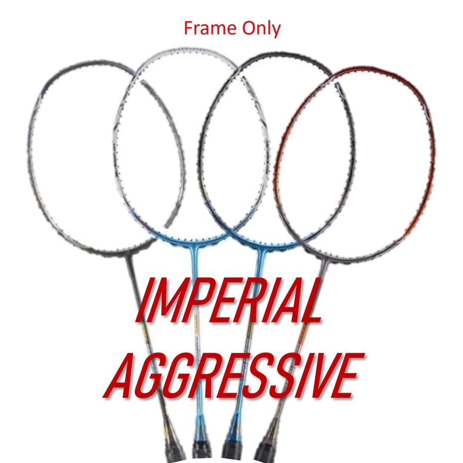 (No String) ORIGINAL Apacs Imperial Aggressive Series Badminton Racket ...