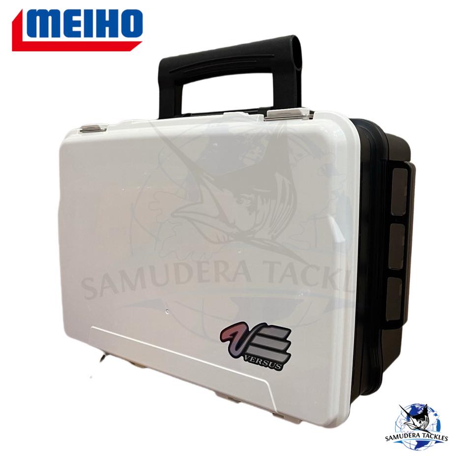 NEW MEIHO VERSUS VS-3078 - BLACK/WHITE | TACKLE BOX | MADE IN JAPAN | | Shopee Malaysia