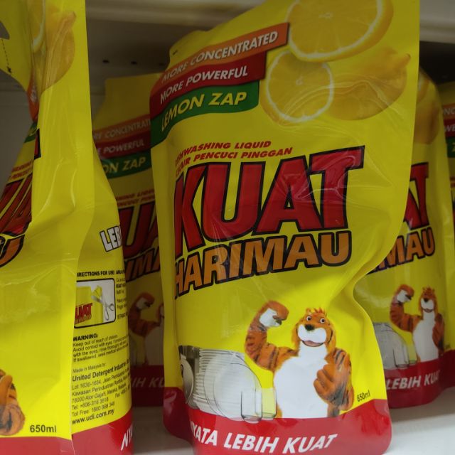 KUAT HARIMAU PENCUCI SABUN PINGGAN REFILL 650ML | Shopee Malaysia