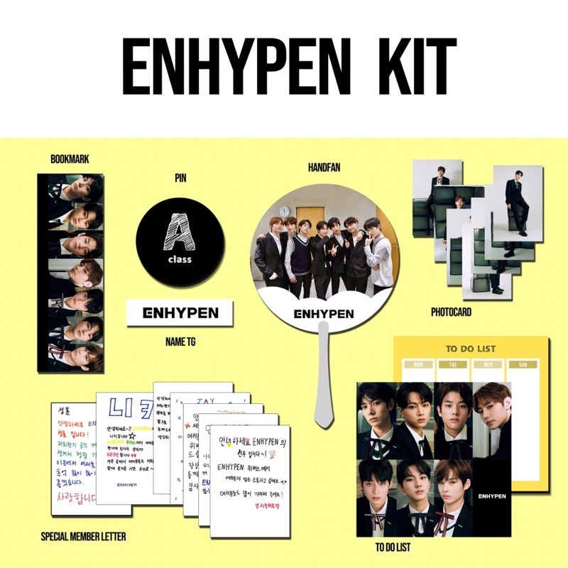ENHYPEN KPOP KIT | Shopee Malaysia