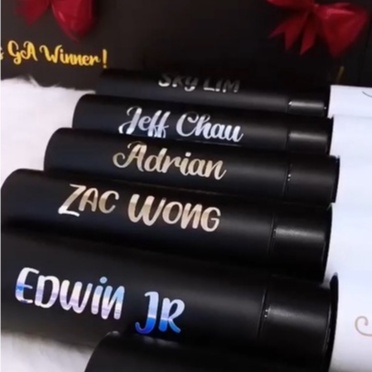 Custom Nama [Fast] Birthday Present Gift Tumbler Flask customize name ...