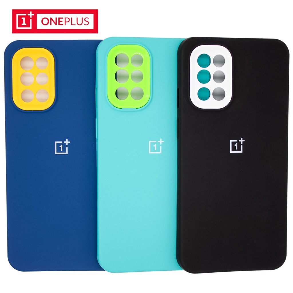 Luxury OnePlus 9R 9 Pro 9RT Liquid Silicone Case + Hard PC Dual Full ...