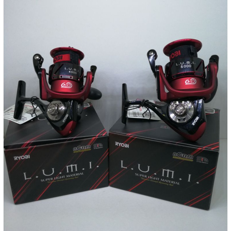 RYOBI LUMI SUPER LIGHT MATERIAL SPINNING REEL | Shopee Malaysia