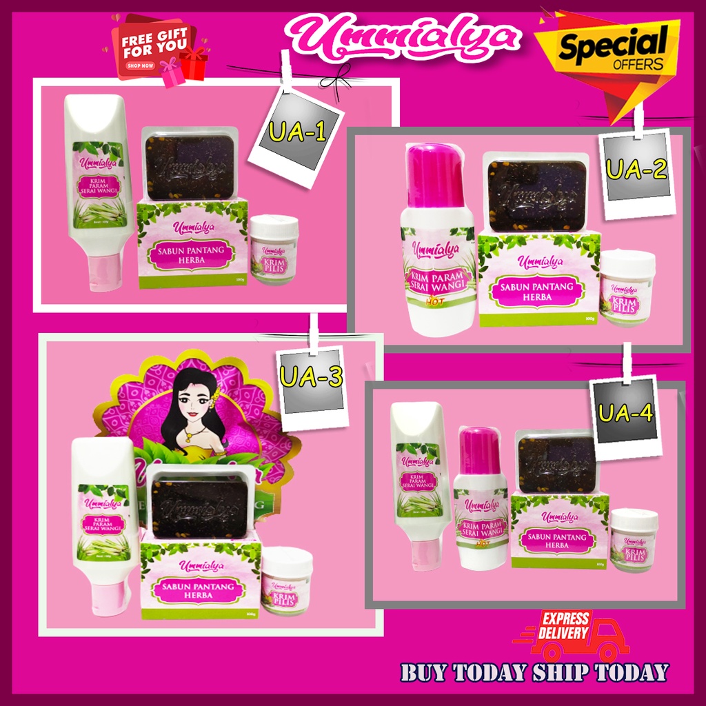 Set UMMIALYA Set Labour Kit Umialya Maternity Ummialya set berpantang ...