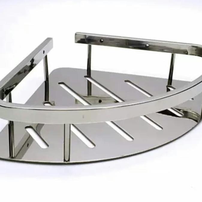 Bathroom Corner Shelf Corner Soap Rack. shampoo Rack.304 stainless ...