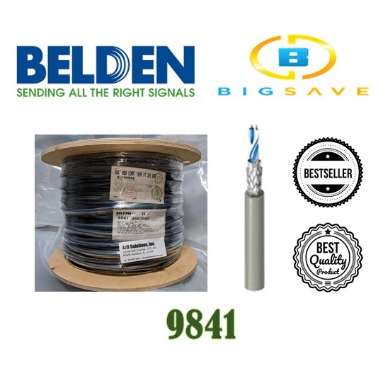 BELDEN RS-485 COMPUTER CABLE (9841) 1PAIR | Shopee Malaysia