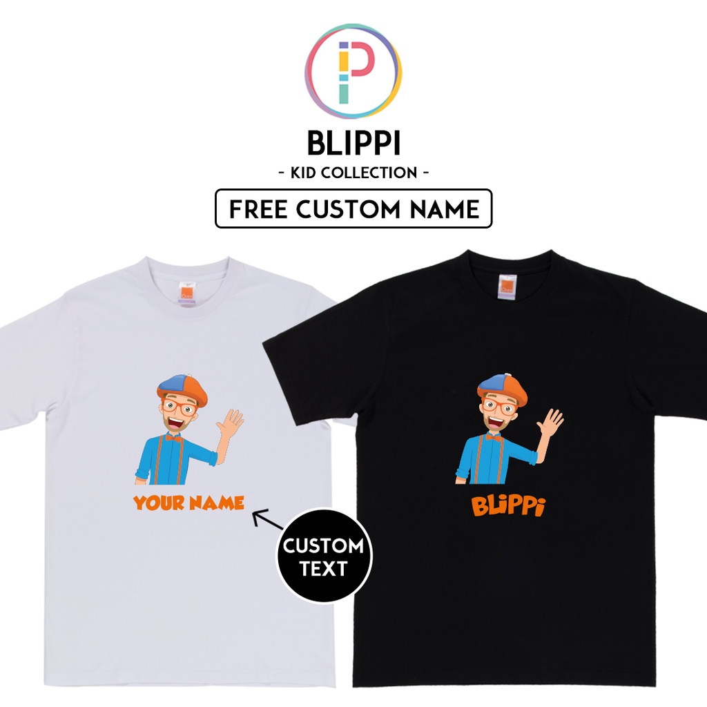 [Dewasa/Kanak] Baju Blippi Cute Cartoon Graphic Anime Tshirt Baju ...