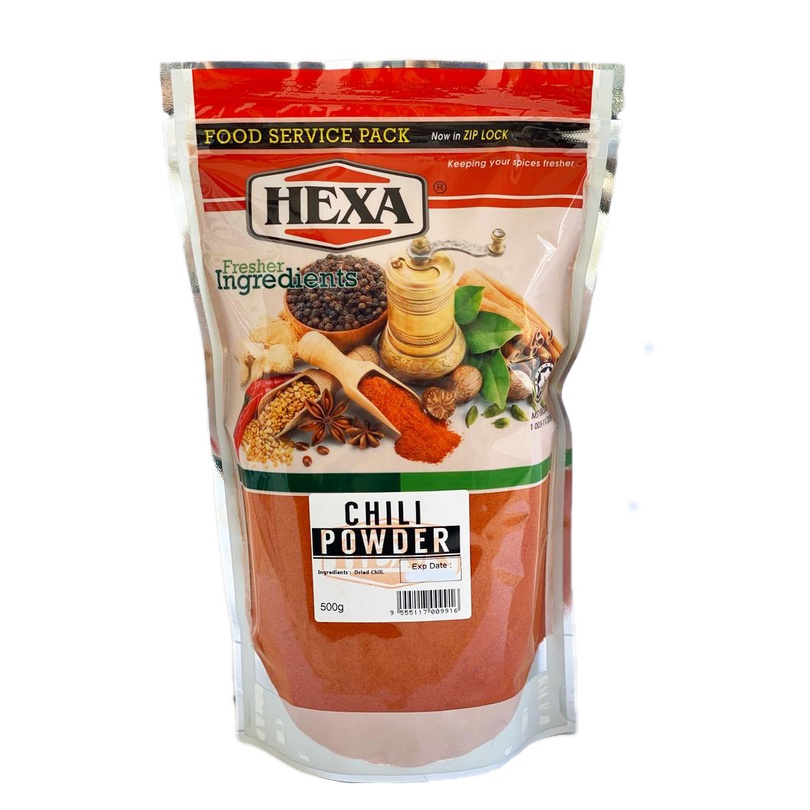 HEXA HALAL Chili Powder 500gm Serbuk Cili Food Service | Shopee Malaysia