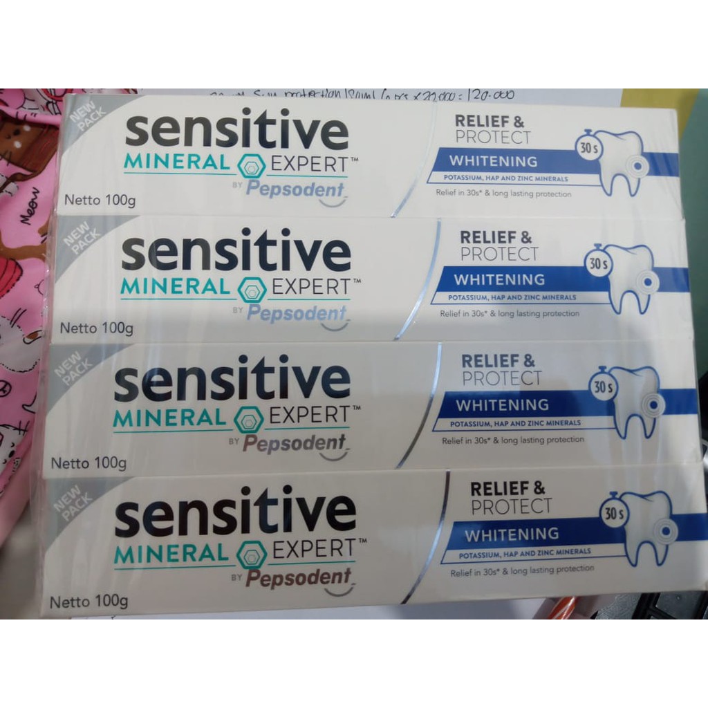 New Packaging Pepsodent Sensitive Expert all Variants Of Toothpaste ...