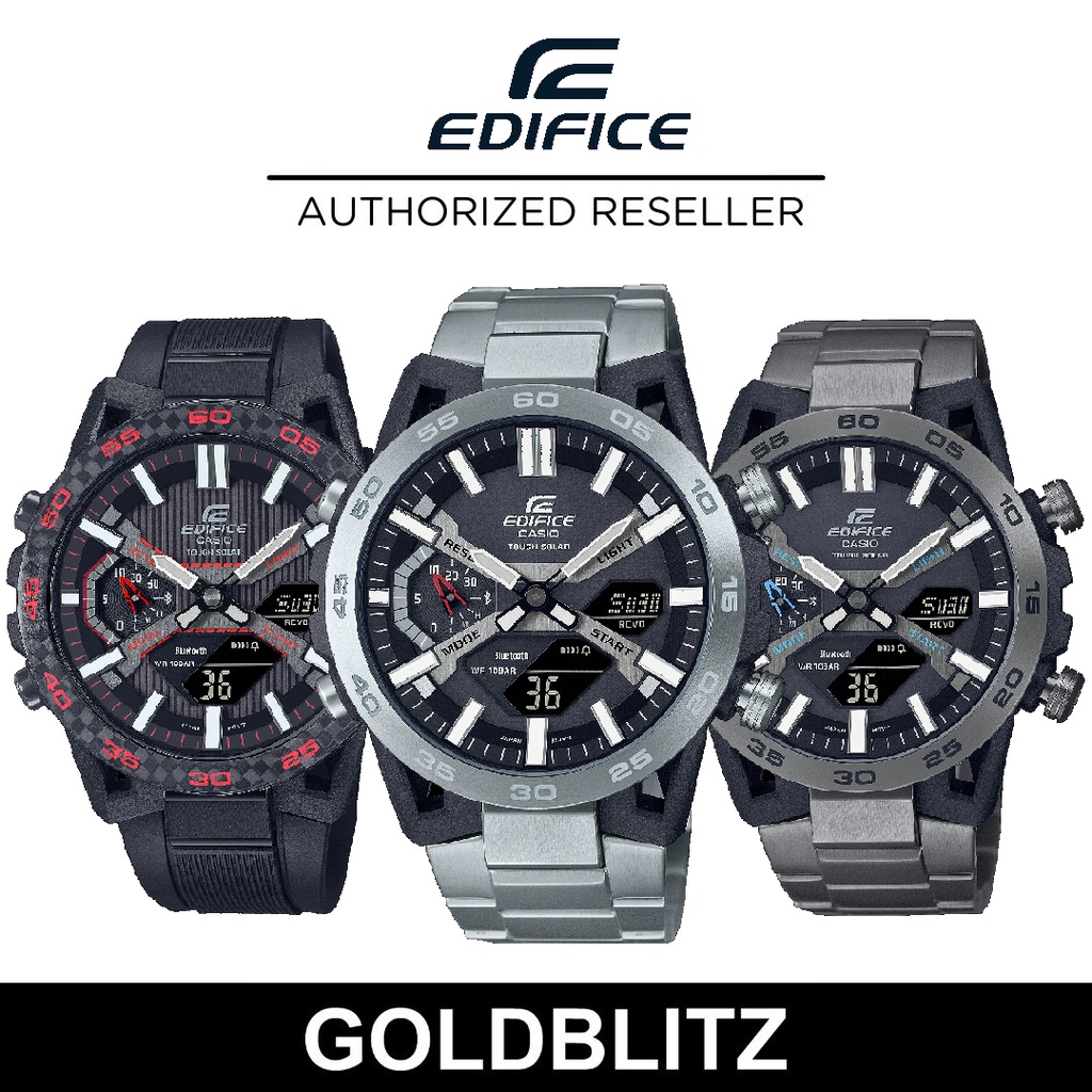 Casio Edifice ECB-2000PB-1A ECB-2000D-1A ECB-2000DC-1A Sospensione Bluetooth Solar ECB-2000 ...