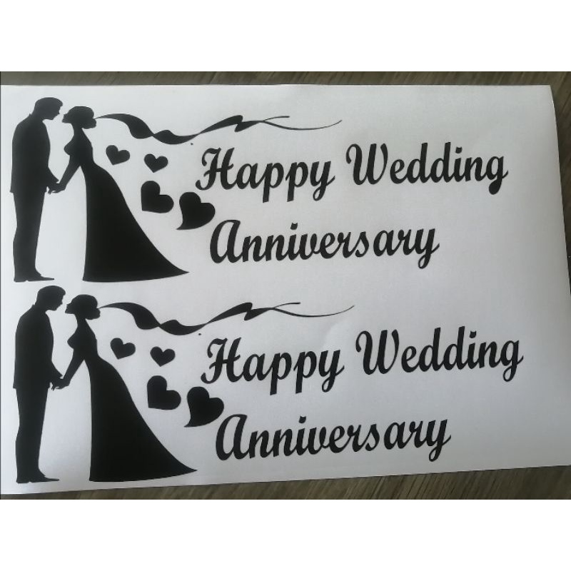 Happy Anniversary Sticker | Shopee Malaysia