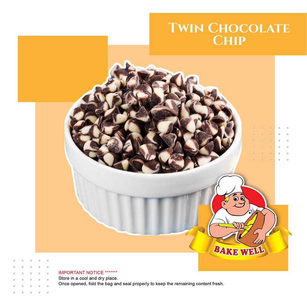 Twin Chocolate Chip [1kg/500gm/250gm/100gm] | Shopee Malaysia