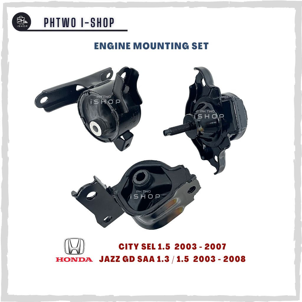 ENGINE MOUNTING SET - HONDA CITY SEL JAZZ GD SAA (1 SET) | Shopee Malaysia