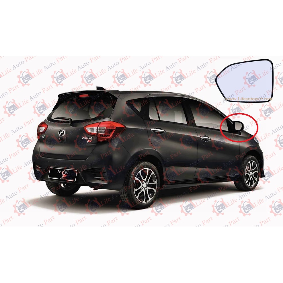 Original DELLOYED Perodua Myvi D20N 2017 2018 2019 AXIA 2023 Side ...