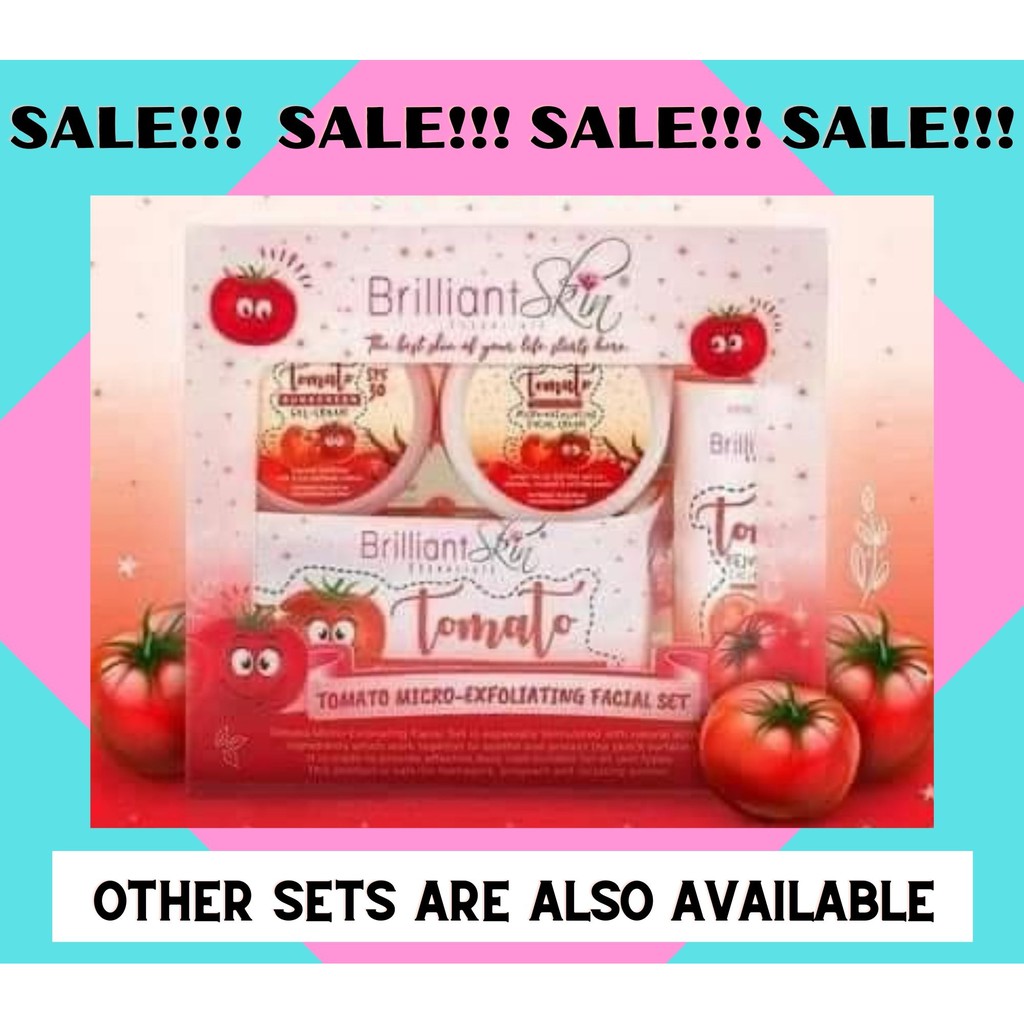 Brilliant Skin Tomato Set Facial Treatment | Shopee Malaysia