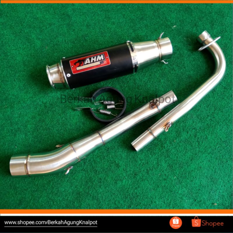 Exhaust AHM M3 X CJ ipoh bike PNP Ex5 Wave100/110 Wave125 Legenda Srl115 Kriss110 Sym110 ...