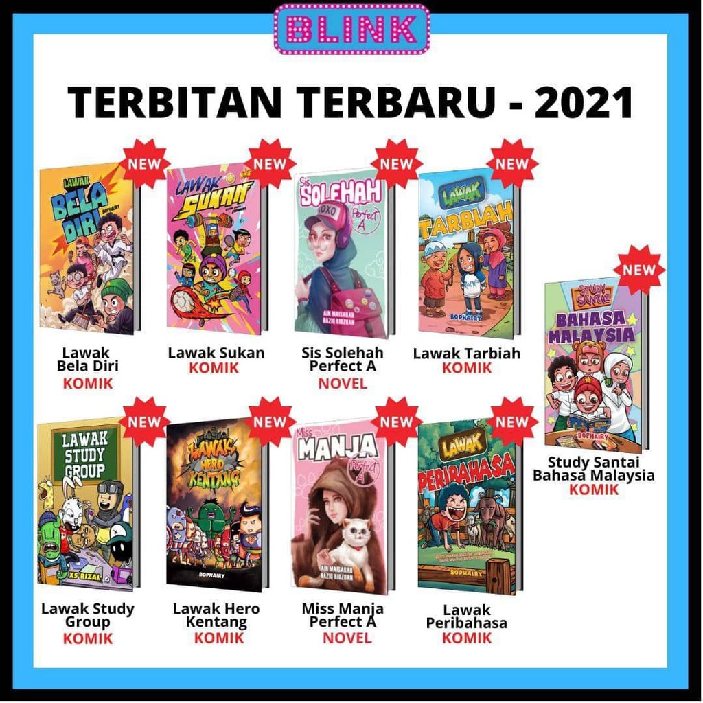 DAUN Komik Lawak & Berpengajaran KOMIKAW by BOPHAIRY 13cmX19cm 125pages ...