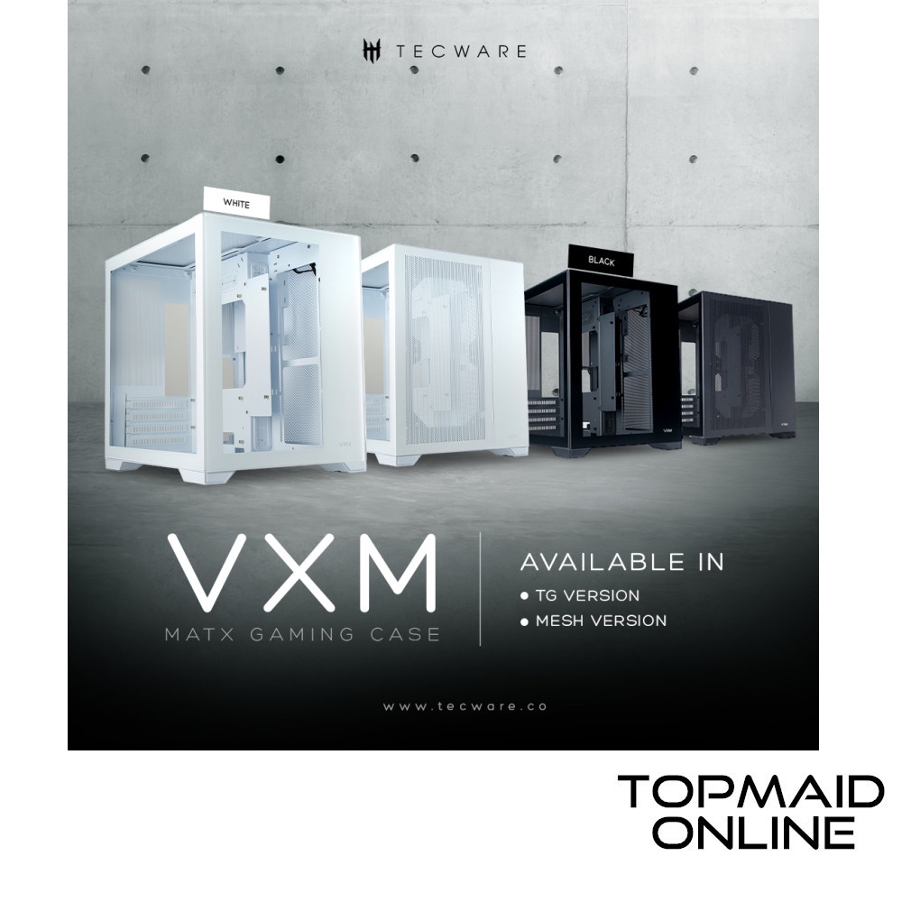 TECWARE VXM TG / VXM MESH MICRO ATX GAMING PC CASING | Shopee Malaysia