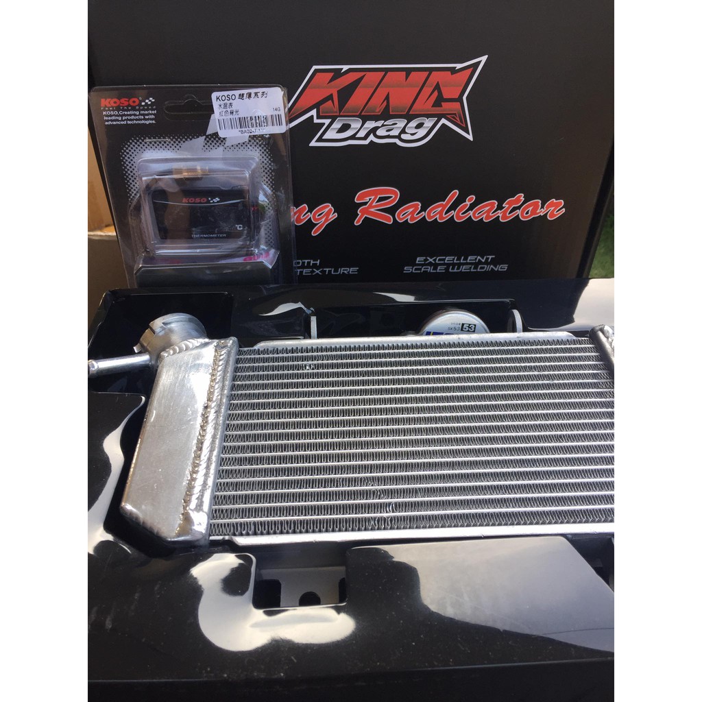 RADIATOR COOLANT TANGKI KINGDRAG 500ML FREE TEMP METER KOSO LC135 135LC ...