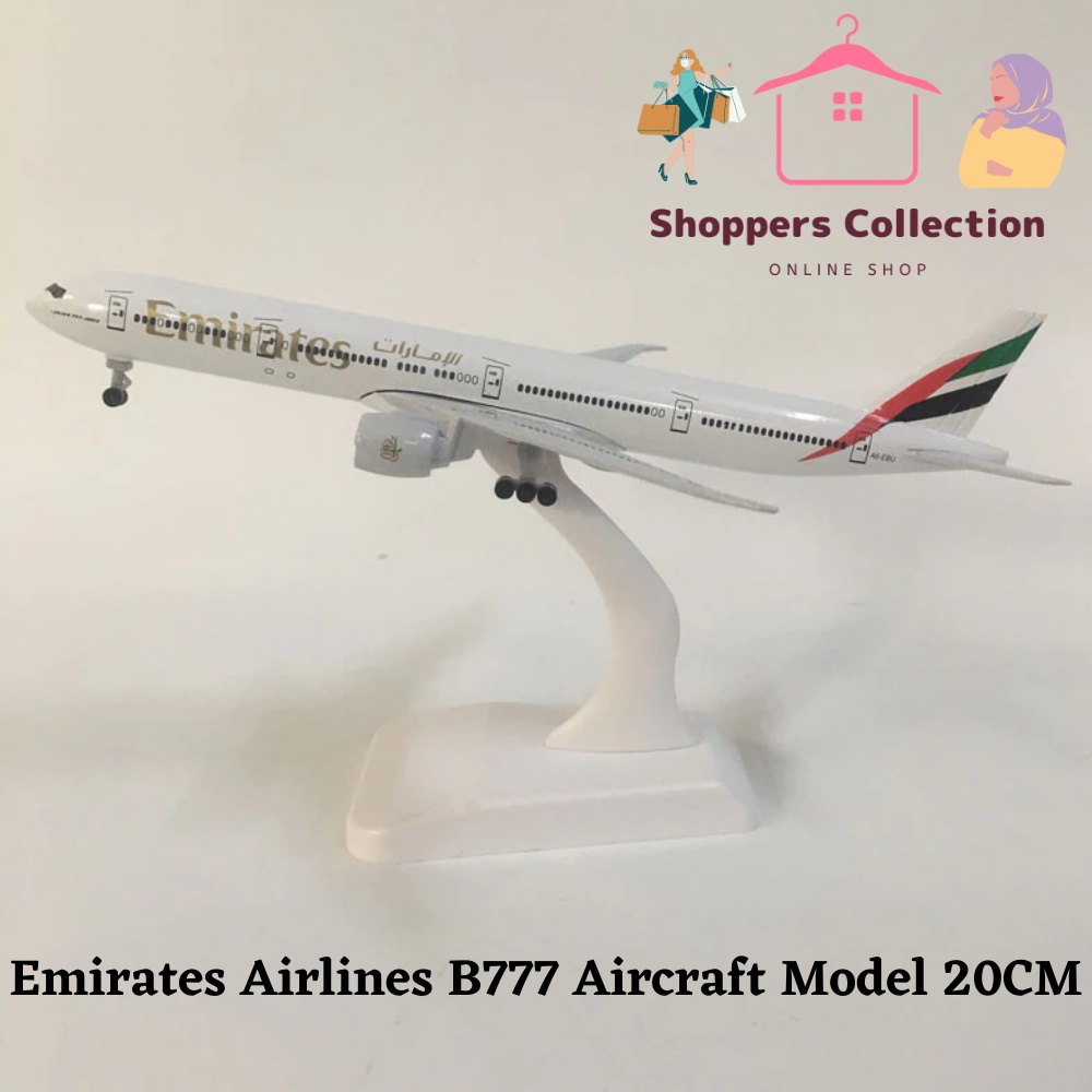 Emirates Airlines B777 Aircraft Model 20CM Die-cast Metal Airplane ...