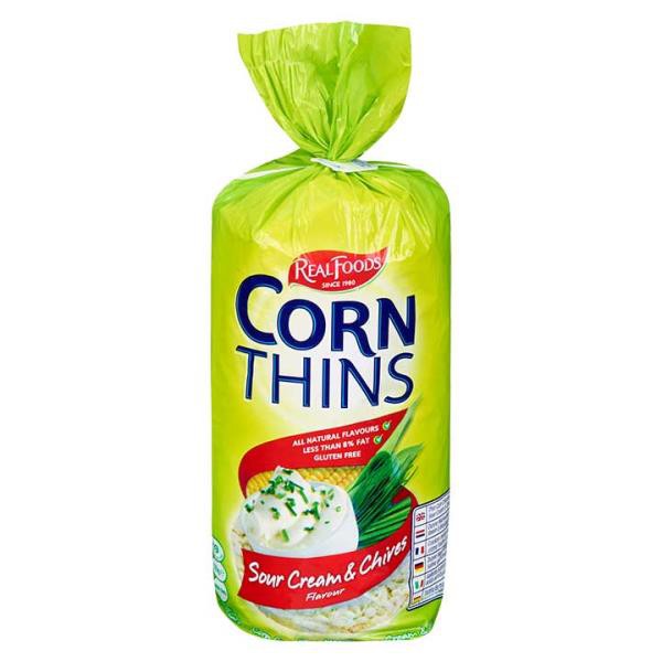 Real Food Corn Thins™ (Soy linseed & Chia/Multigrain/Original) 150gm ...