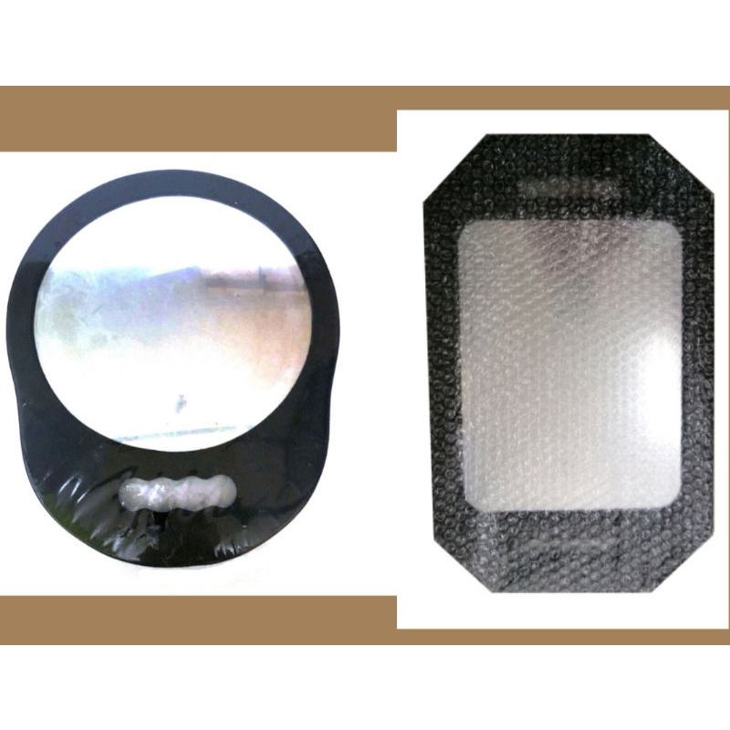Sponge Frame Round Shape Mirror / Sponge Frame Rectangle Shape Mirror ...