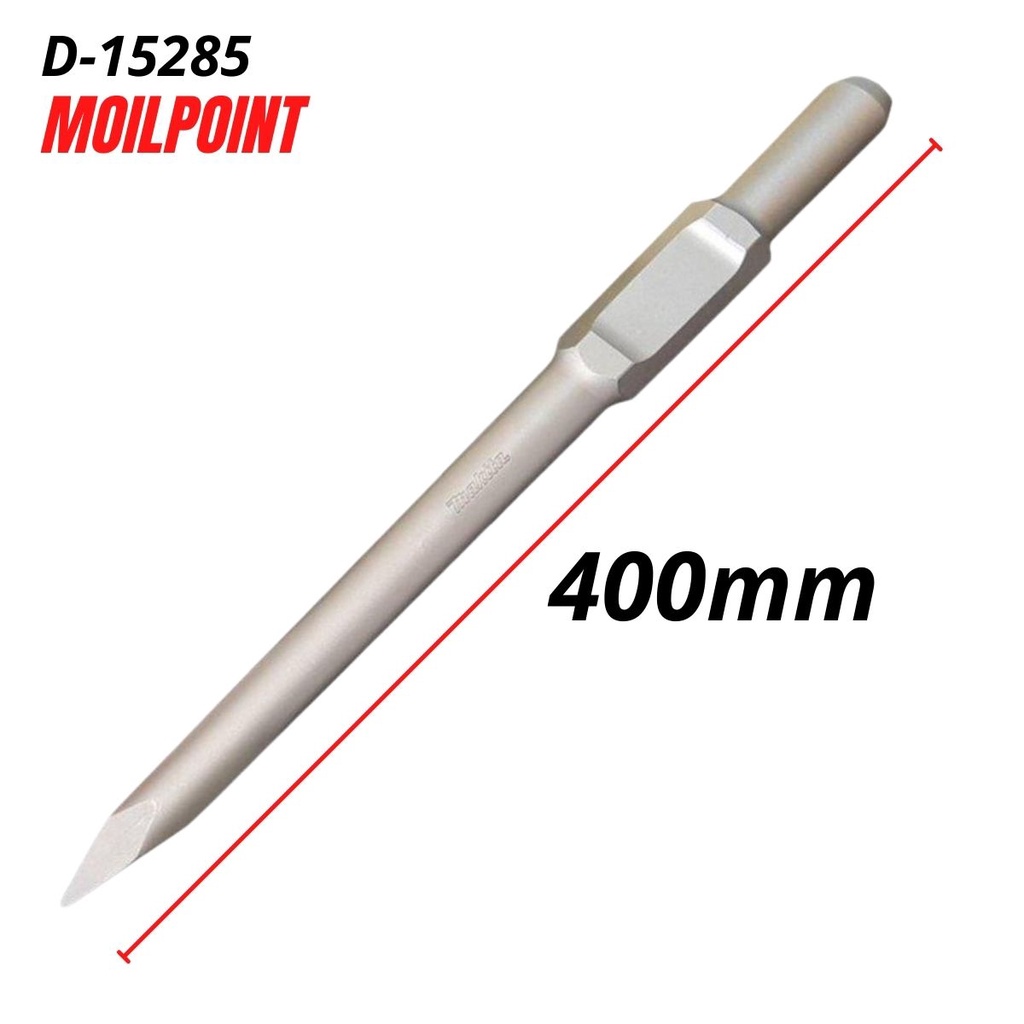 MAKITA ORIGINAL Moil Point & Chisel Bull Point Scaling Chisel Rotary Demolition Hexagon Hammer ...