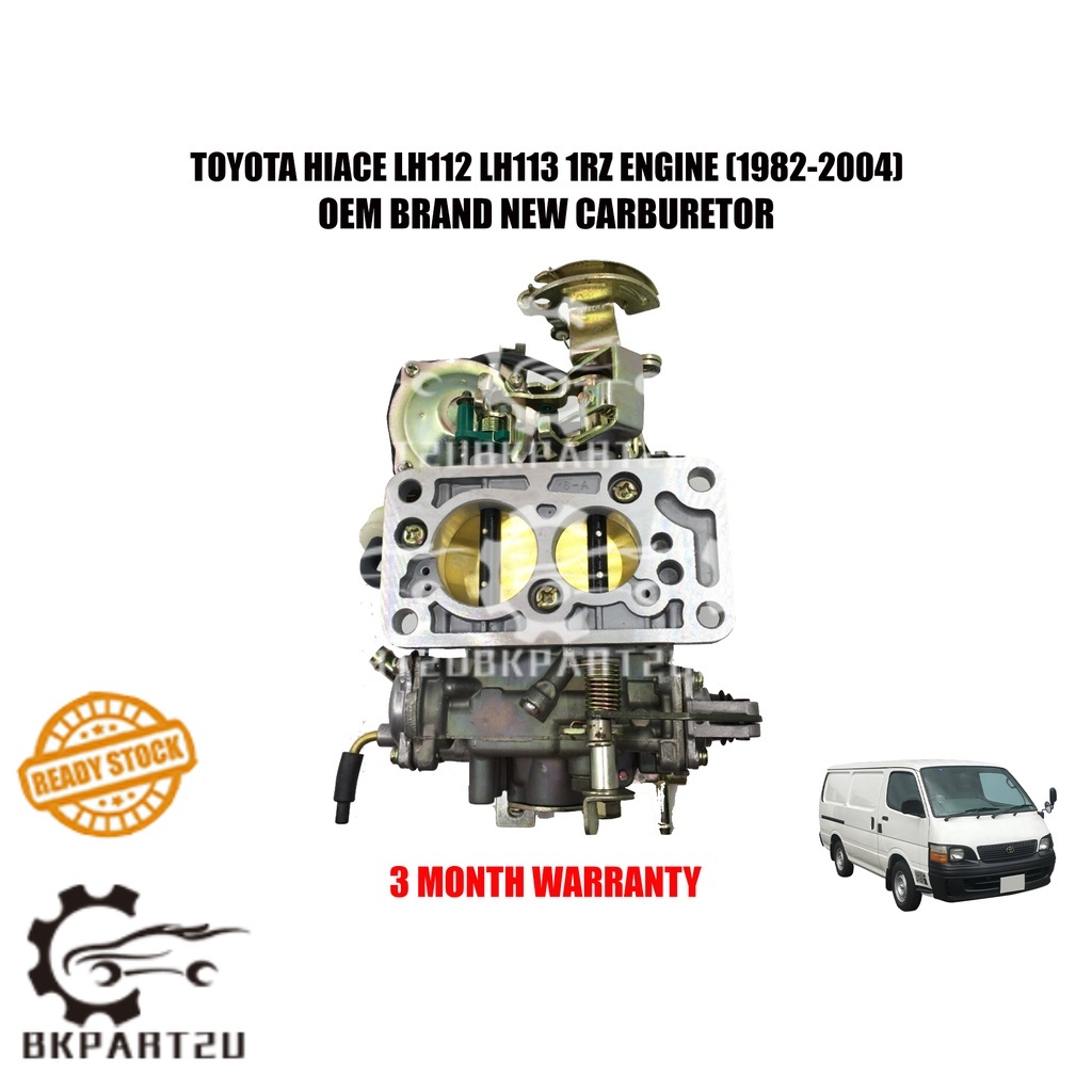 TOYOTA HIACE LH112 LH113 1RZ ENGINE 2RZ (1982-2004) CARBURETOR NEW ...