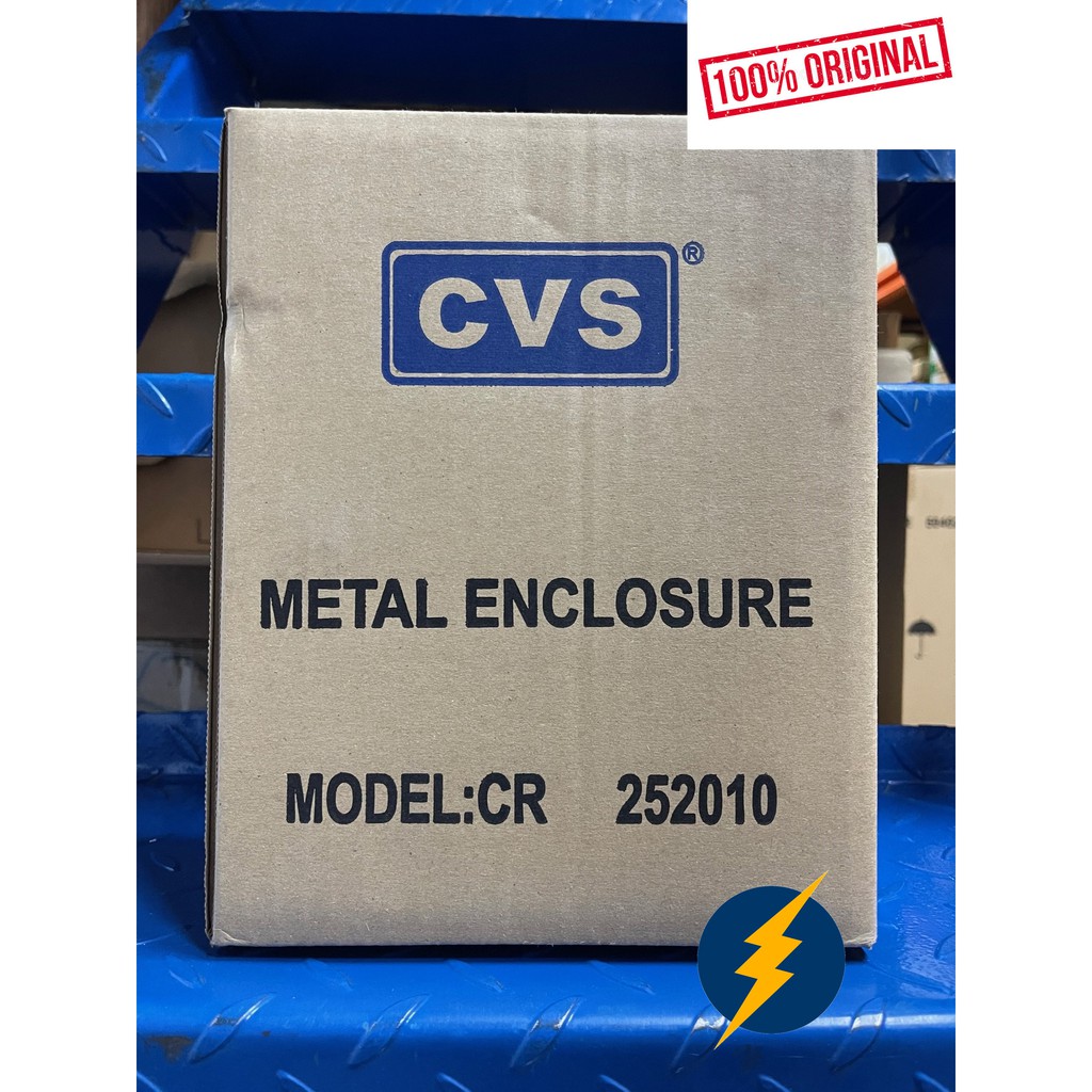 CVS Metal Enclosure CR252010 250mmx200mmx100mm | Shopee Malaysia