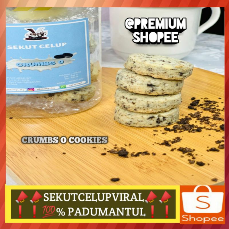 🔥🔥HALAL🔥🔥💢SEKUT CELUP VIRAL💢CRUMBS O COOKIES OREO HOMEMADE💢 | Shopee ...