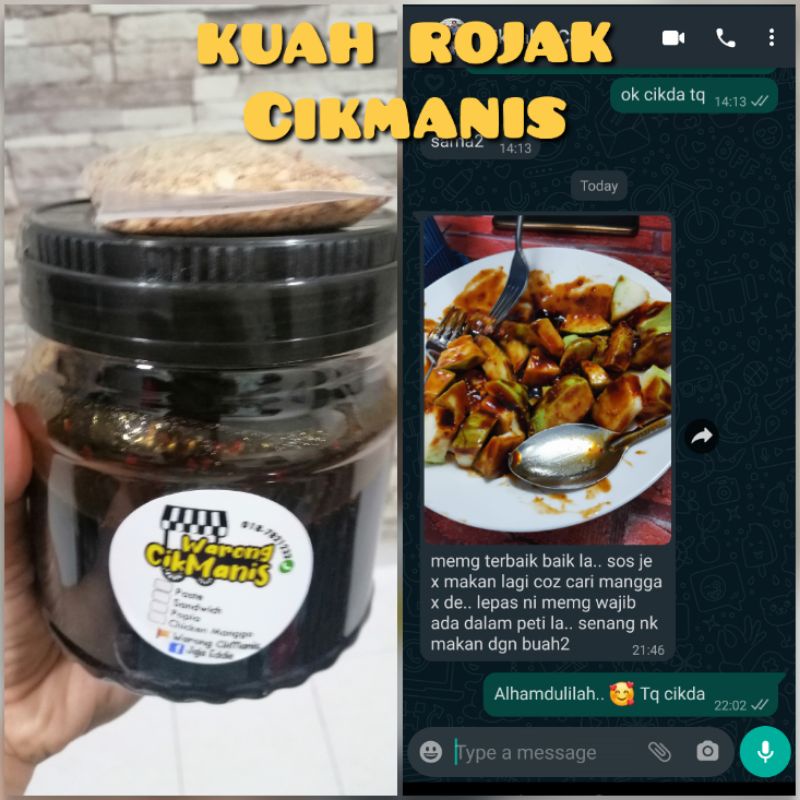 !! READY STOCK!! KUAH ROJAK | Shopee Malaysia