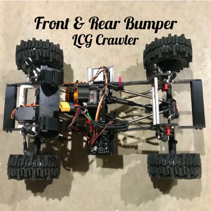 LCG Front & Rear Bumper GSPEED LCG CHASSIS Crawler | Shopee Malaysia