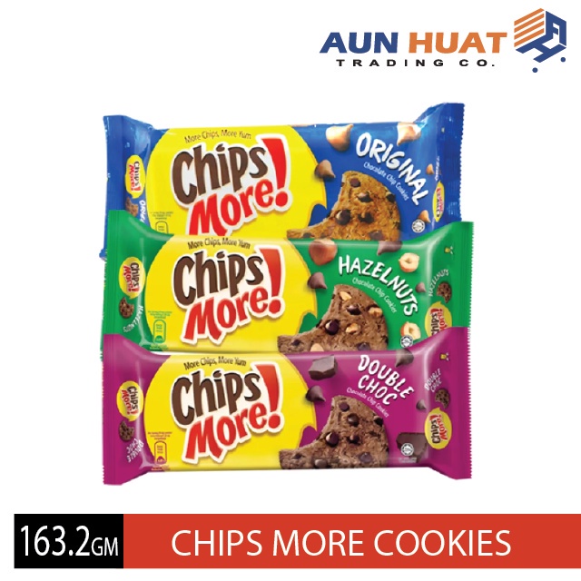 Chips More 163.2gm Original Hazelnut Double Chocolate | Shopee Malaysia