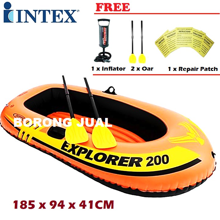 PROMOTION 58331 INTEX Explorer 200 Inflatable 2 - 3 Person Swimming ...