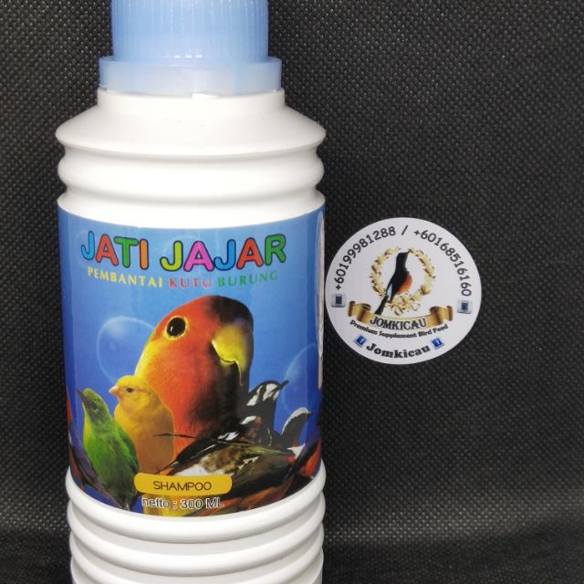 Jati jajar Shampoo kutu/Burung/murai batu/Bird shampoo/300ml(Ready ...