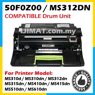 Compatible Drum Unit Cartridge Lexmark 50F0Z00 Compatible for MS610dn ...