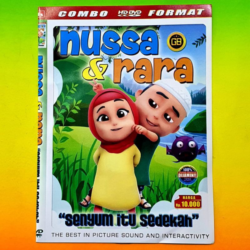 Caset FILM Cartoon Animation Of ISLAMI Children - NUSSA RARA Smile Is ...