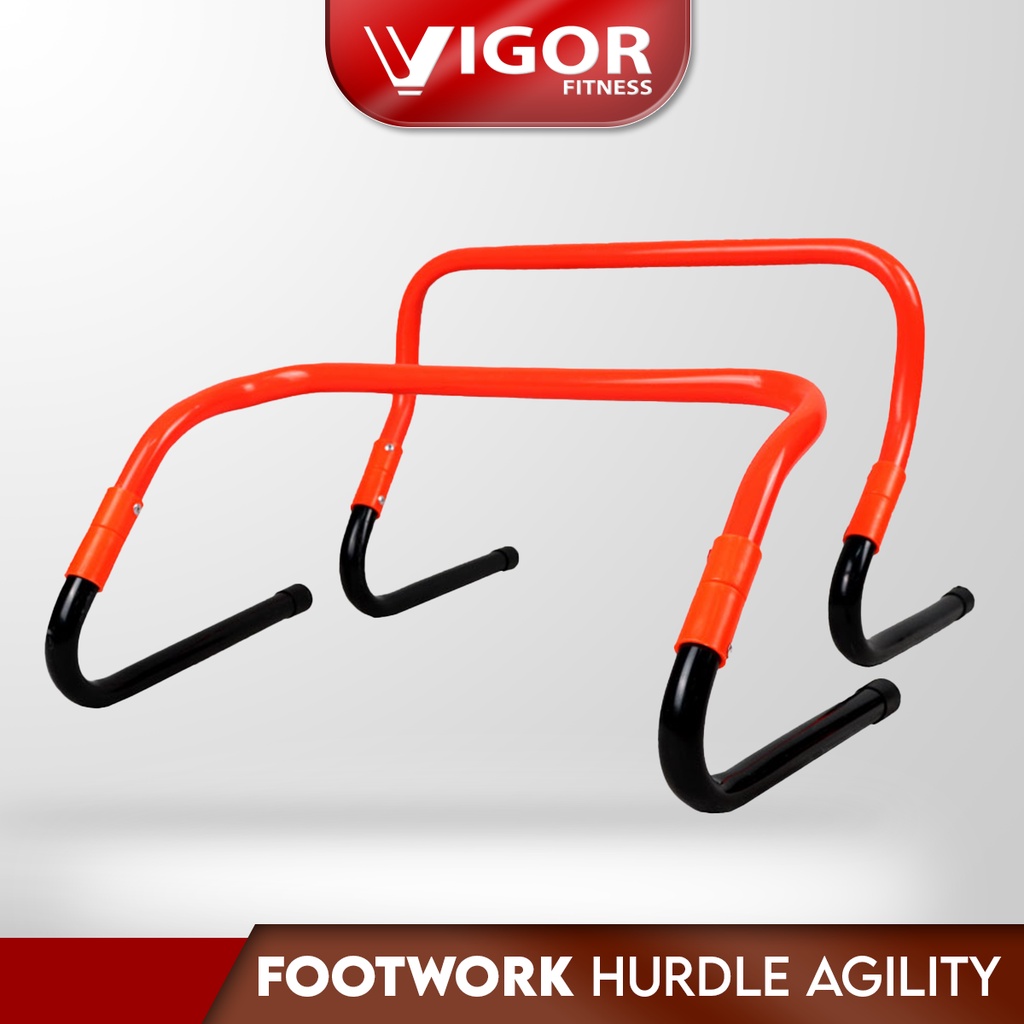 Vigor Fitness Foldable Assembled Football Soccer Footwork Hurdle ...