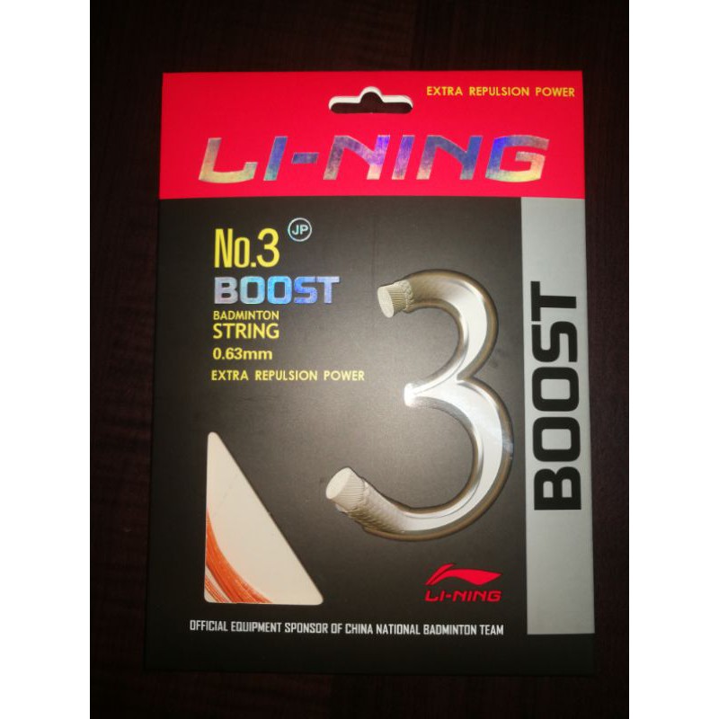 lining badminton string no.3 boost (100% original) | Shopee Malaysia